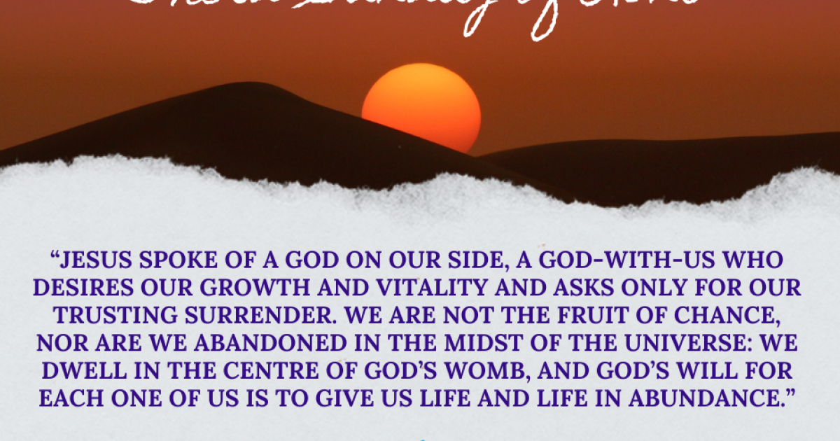 Lent 2024 - Third Sunday Prayer Guide | JPIC Learning Hub