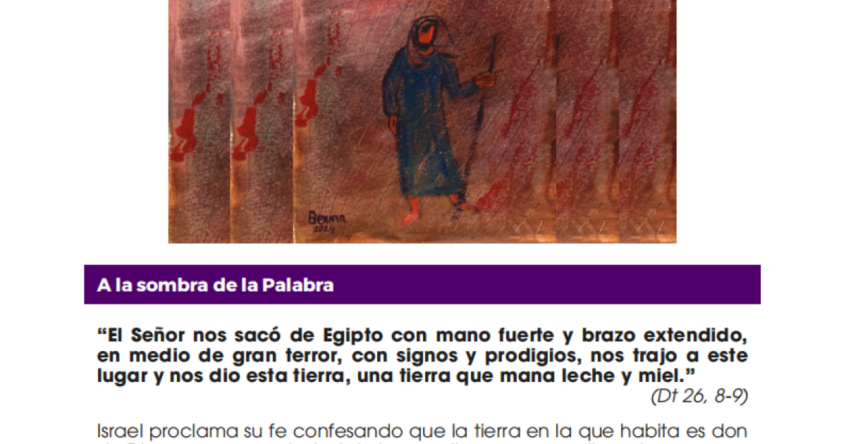 Guía de oración JPIC – 1er Domingo de Cuaresma 2025 | JPIC Learning Hub