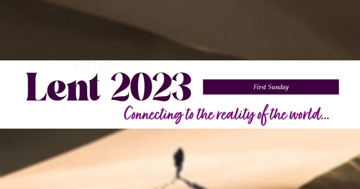 Lent 2023 - 1st Sunday Prayer Guide | JPIC Learning Hub